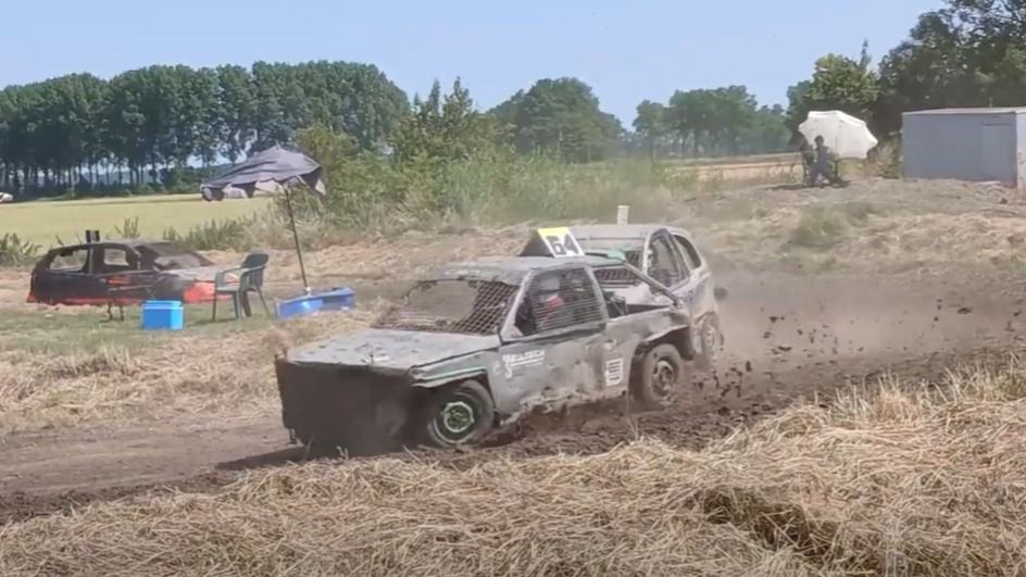 Veel spektakel bij Gele Drakencross Driewegen - Omroep ZVL